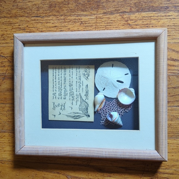 Wall Decor | Legend Of The Sand Dollar Shadow Box | Poshmark